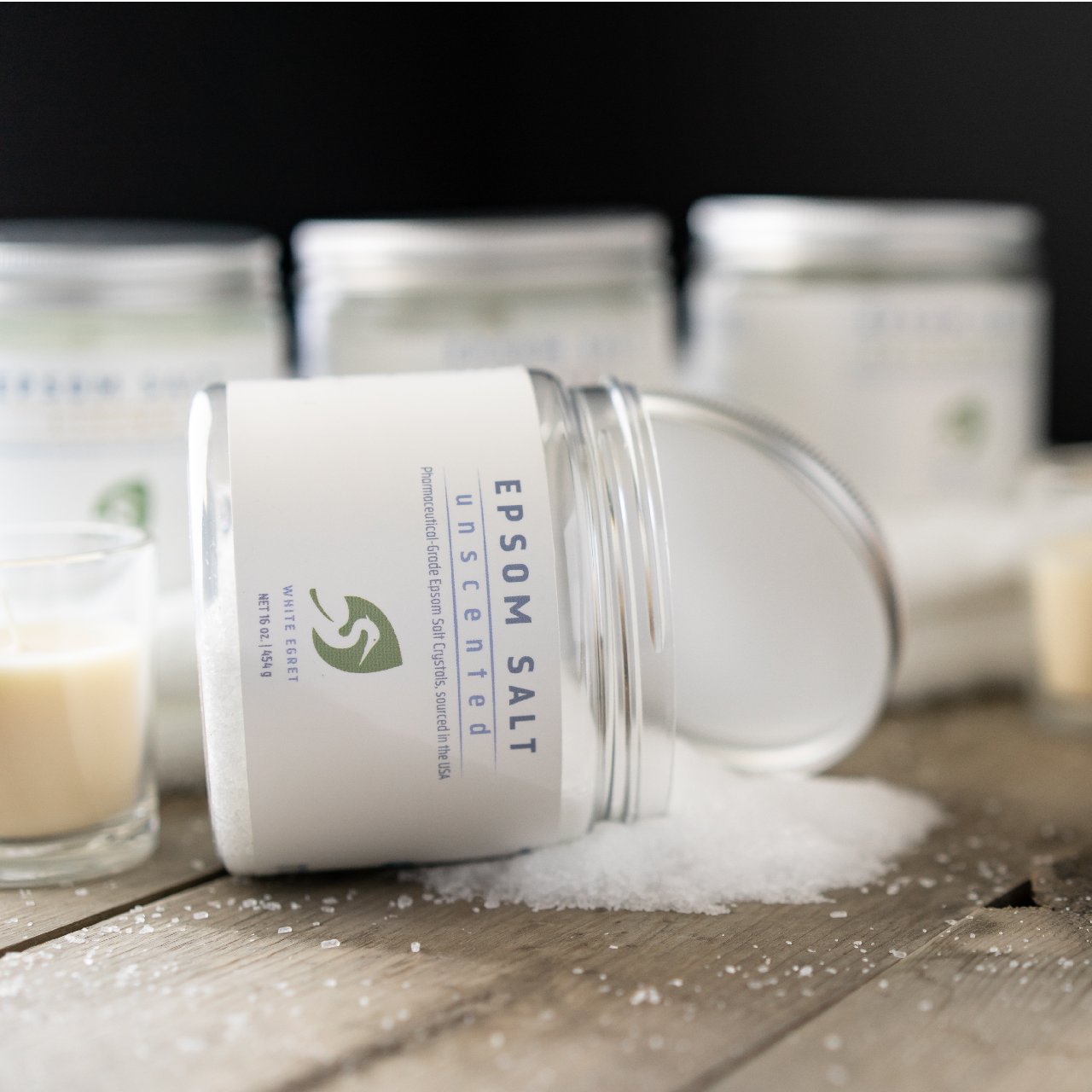 Pharmaceutical Grade Epsom Salts – White Egret Personal Care