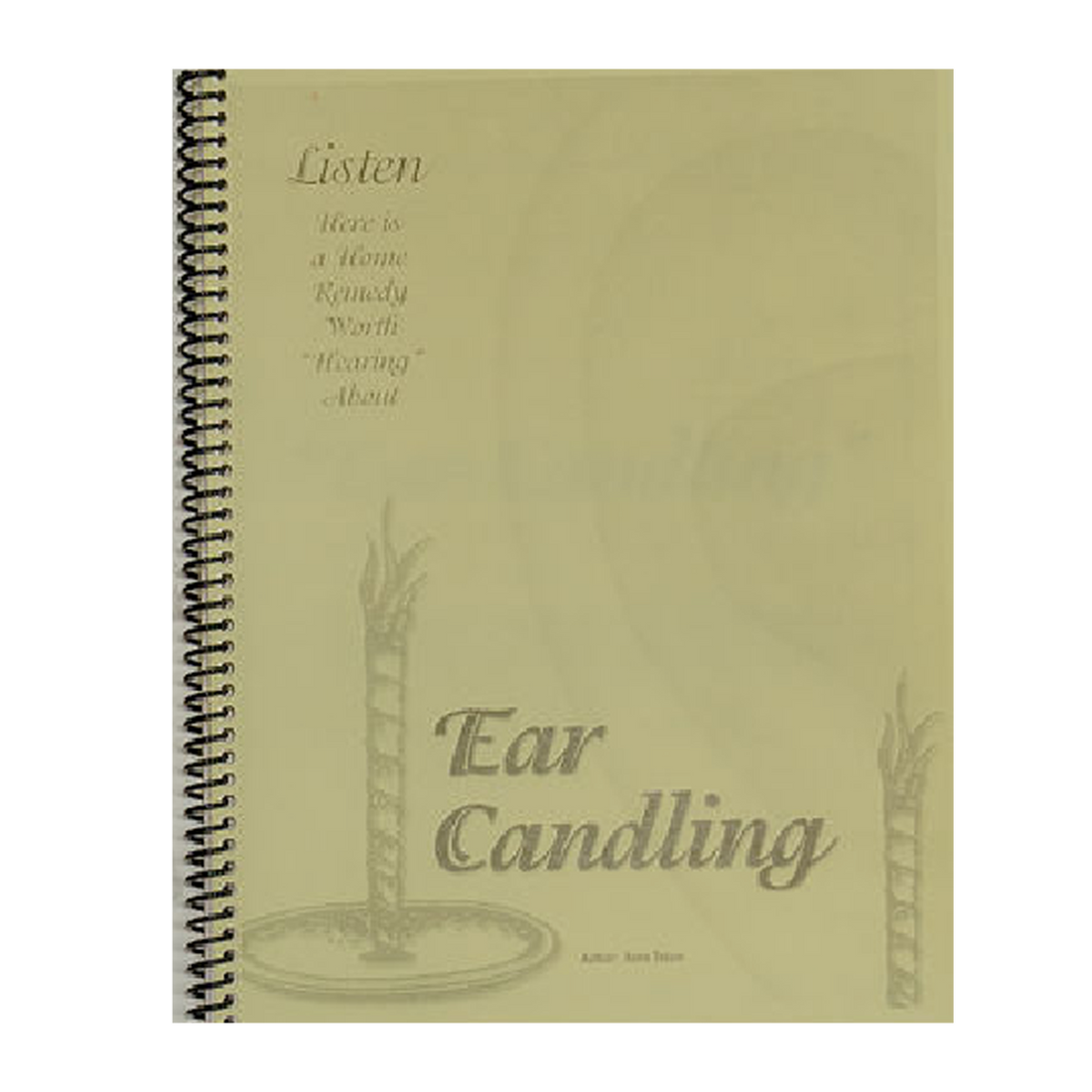 Original Ear Candling Book – White Egret Personal Care